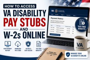 How to Access VA Disability Pay Stubs Online